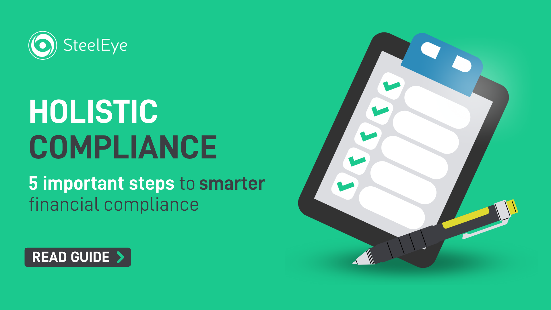 Holistic Compliance - 5 steps to smarter financial compliance